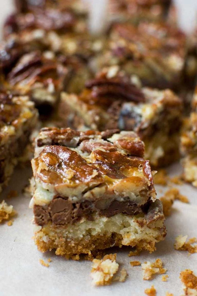 7 Layer Bars (Easiest Recipe!) - Scrummy Lane