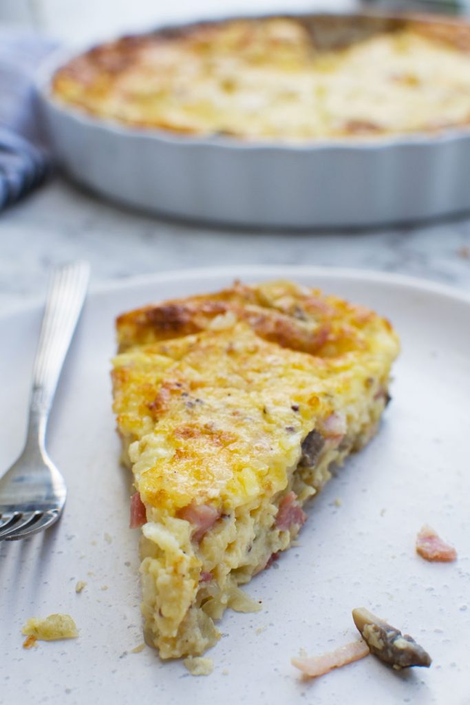 The very best crustless quiche (impossible quiche!) - Scrummy Lane