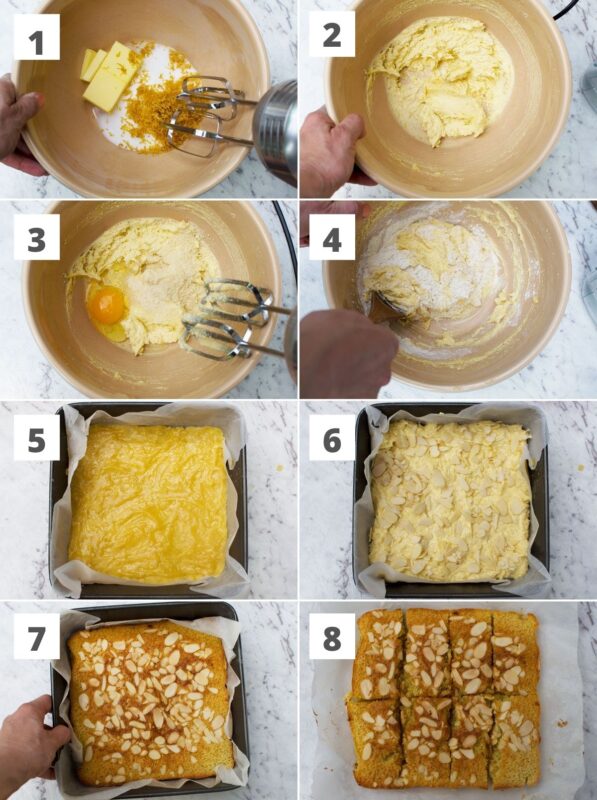 Lemon Bakewell Slices - Scrummy Lane