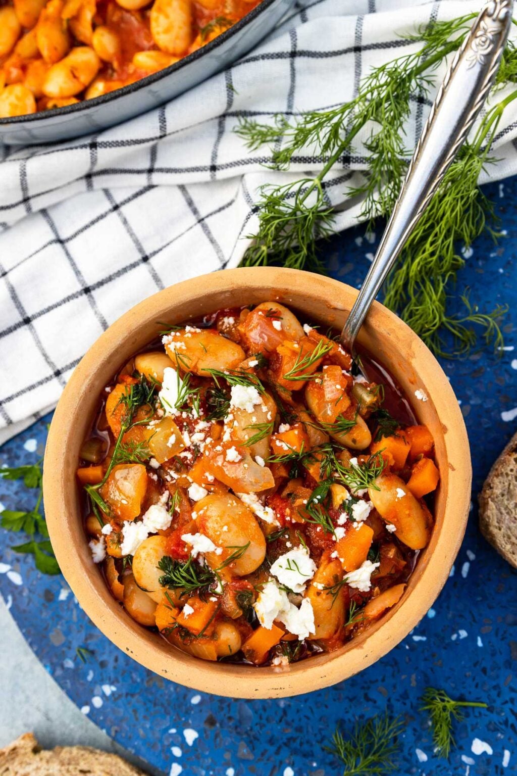 Easy Greek Giant Beans With Canned Beans (Gigantes Plaki) - Scrummy Lane
