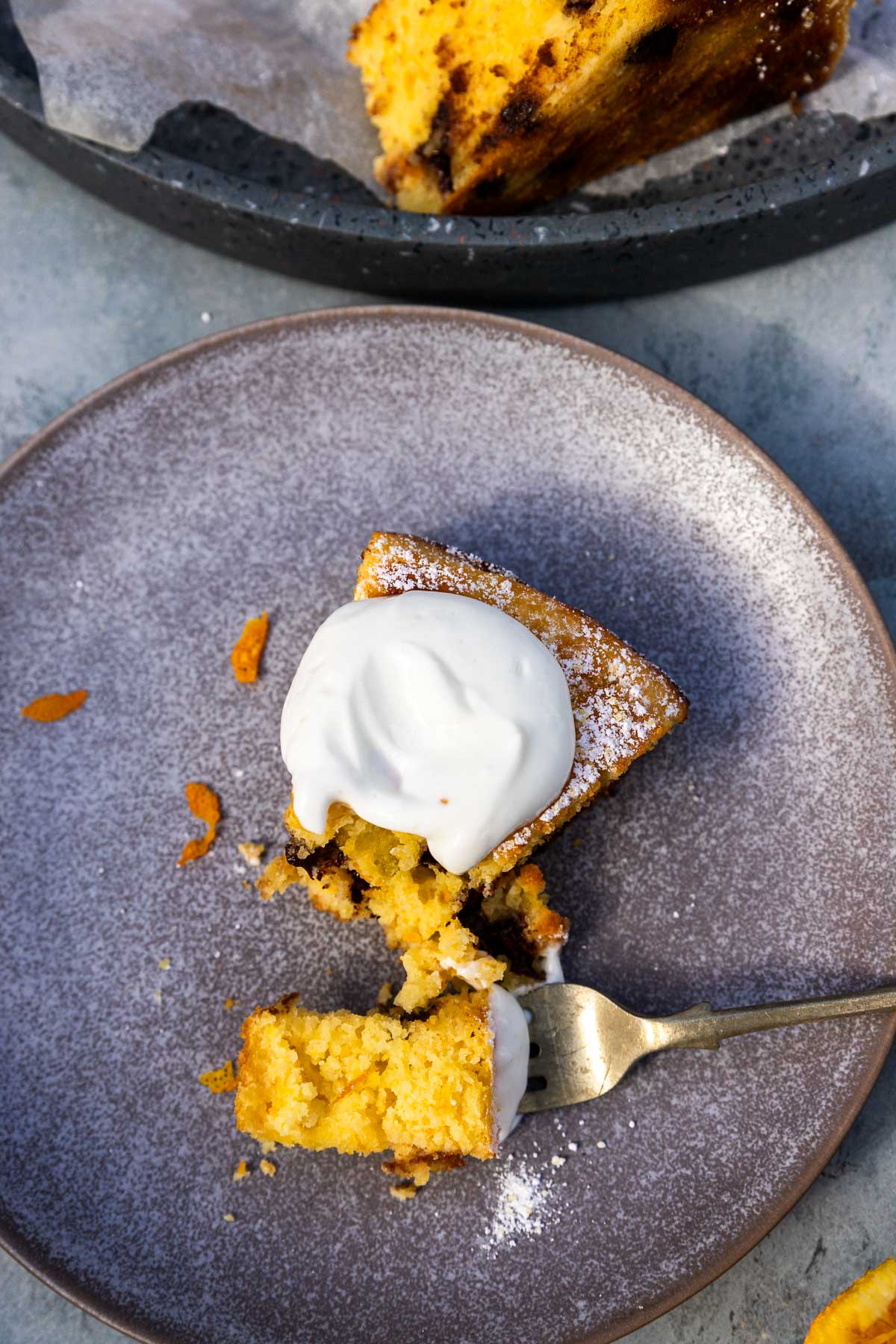 Easy Orange Ricotta Cake (With Chocolate Chips) - Scrummy Lane