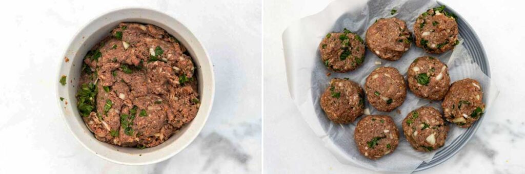 Bifteki (One Pan Greek Burgers And Potatoes) - Scrummy Lane