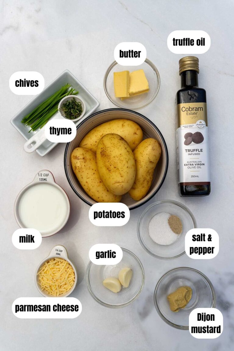 Truffle Mashed Potatoes (Easiest Luxury Mash!) - Scrummy Lane