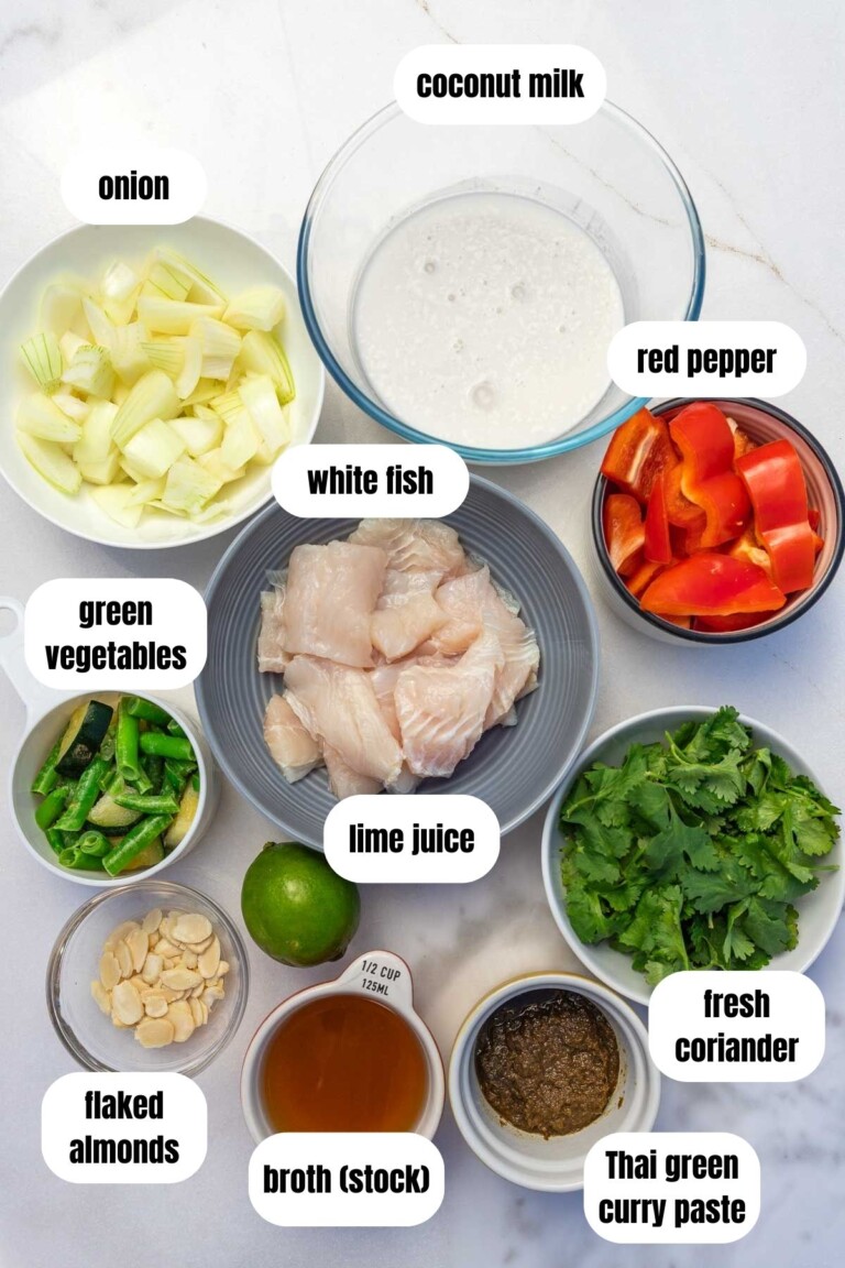 20-minute Thai Green Fish Curry - Scrummy Lane