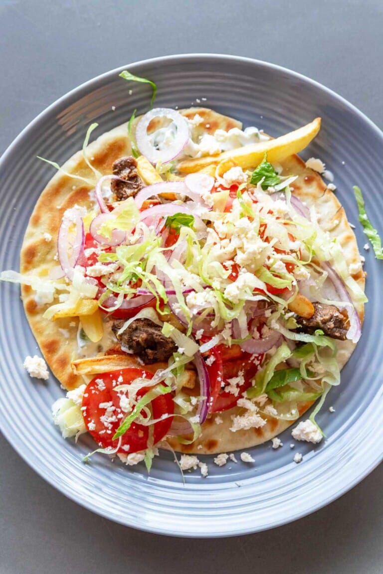 Easy Lamb Pitas (Greek Style) - Scrummy Lane