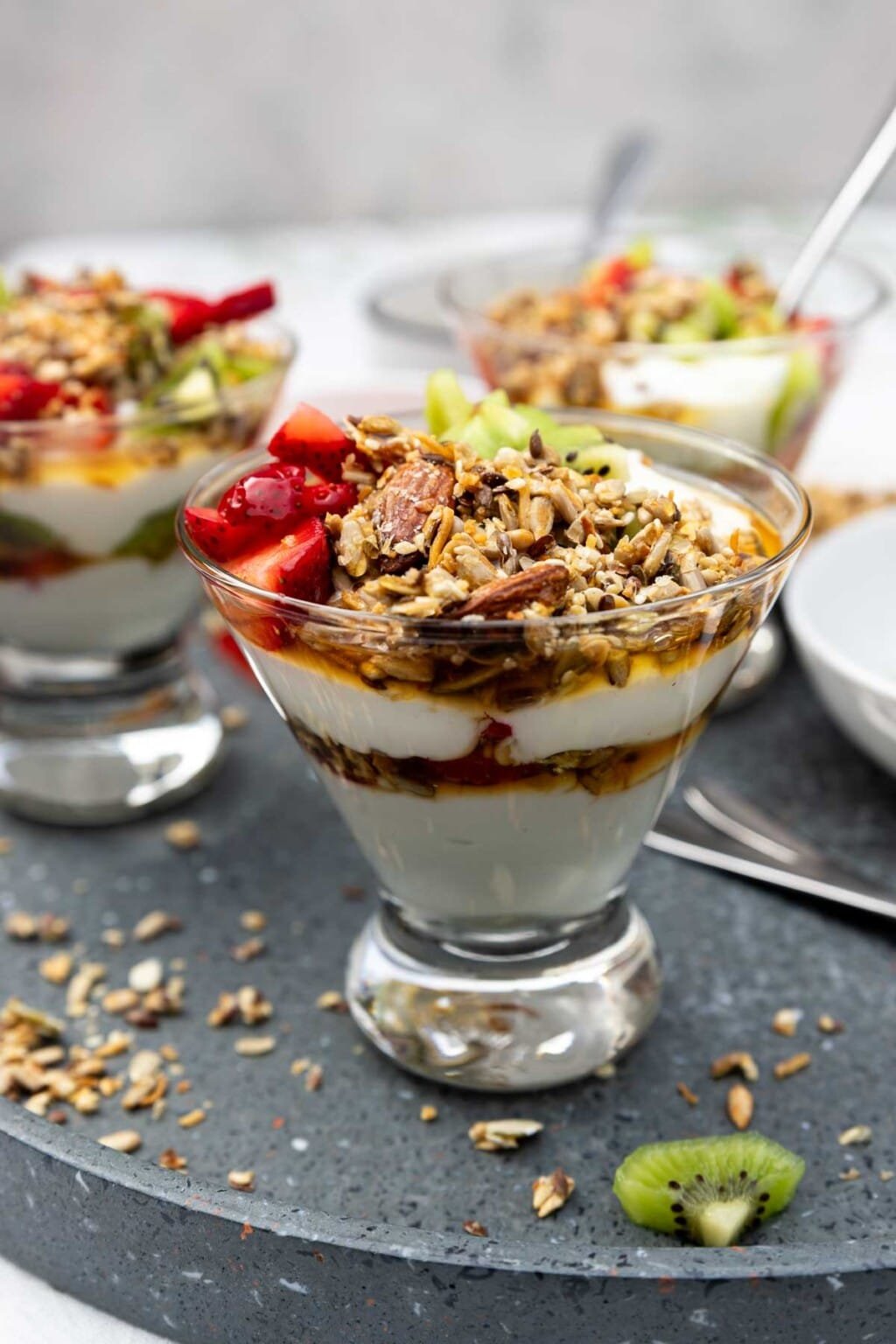 5-Minute Greek Yogurt Parfait - Scrummy Lane