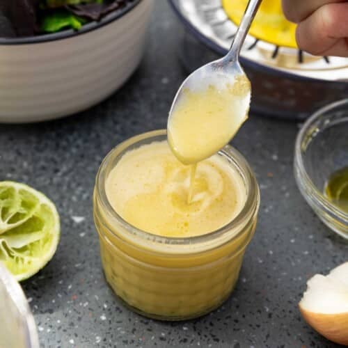 5-Minute Honey Lime Dressing - Scrummy Lane