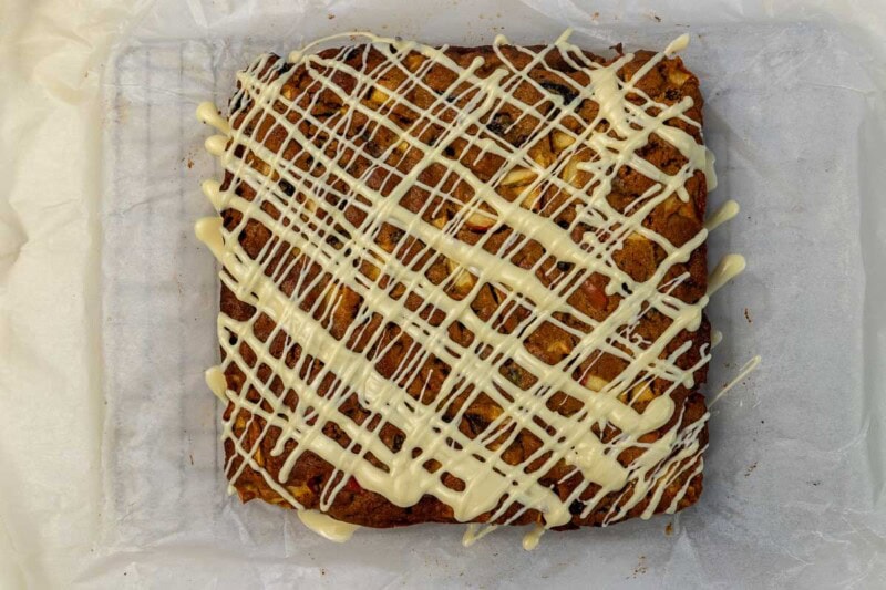 Sticky Apple and Ginger Cake - Scrummy Lane
