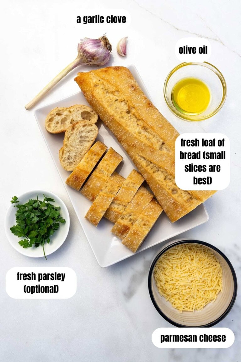 10-Minute Parmesan Cheese Toasts (For Soups, A Side Dish Or Appetizer ...
