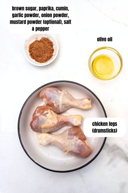 Air Fryer Chicken Legs (So Easy & Crispy!) - Scrummy Lane