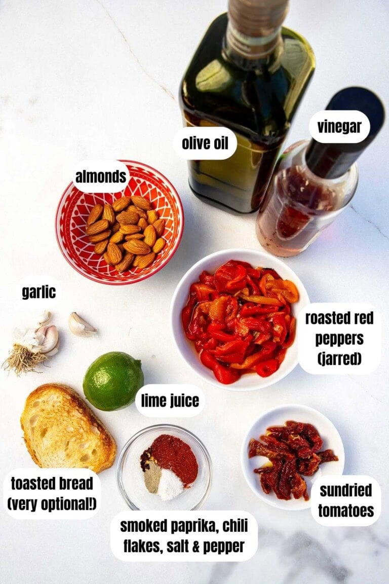 10-Minute Romesco Sauce For Fish (& More!) - Scrummy Lane