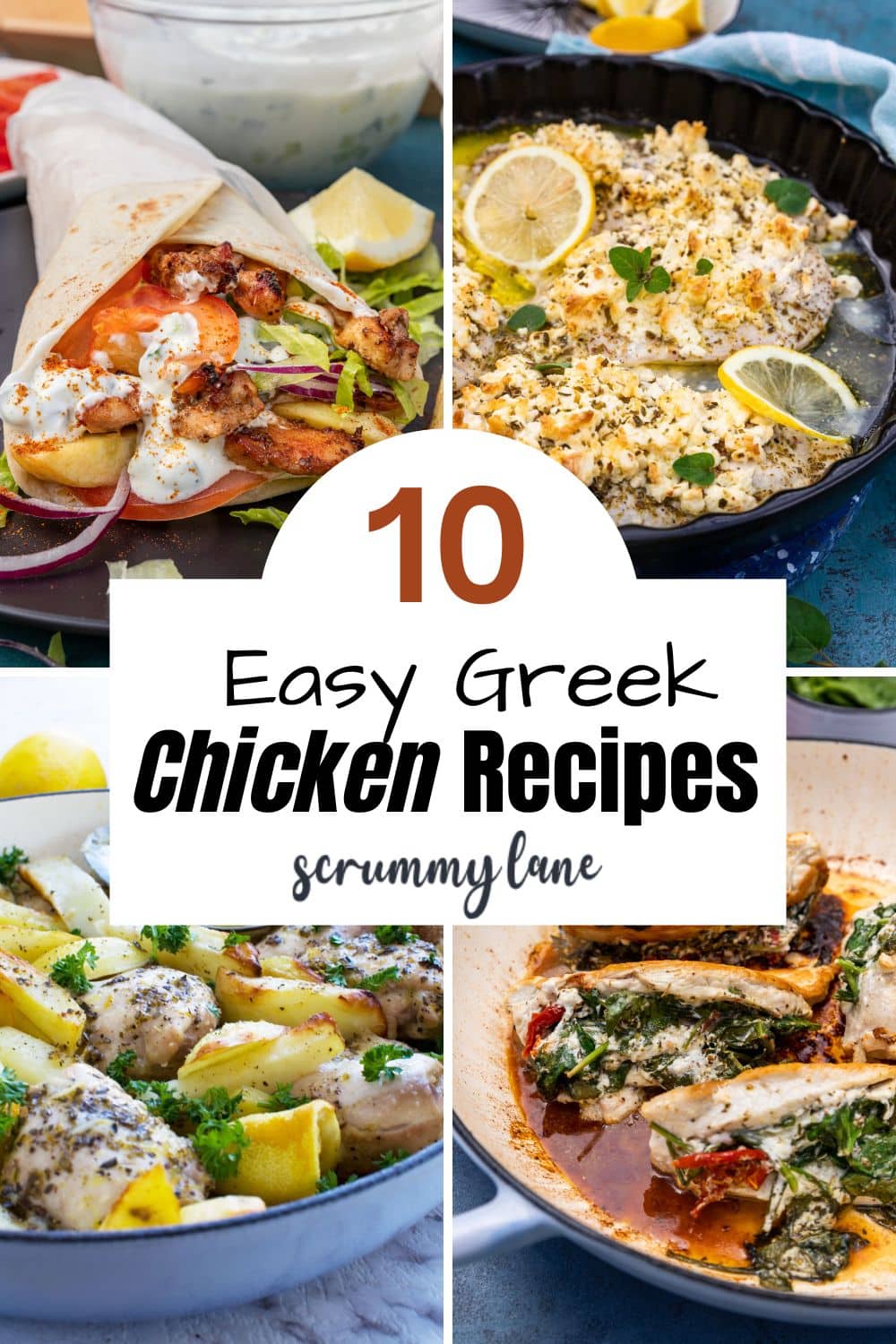 10 Best Easy Greek Chicken Recipes - Scrummy Lane