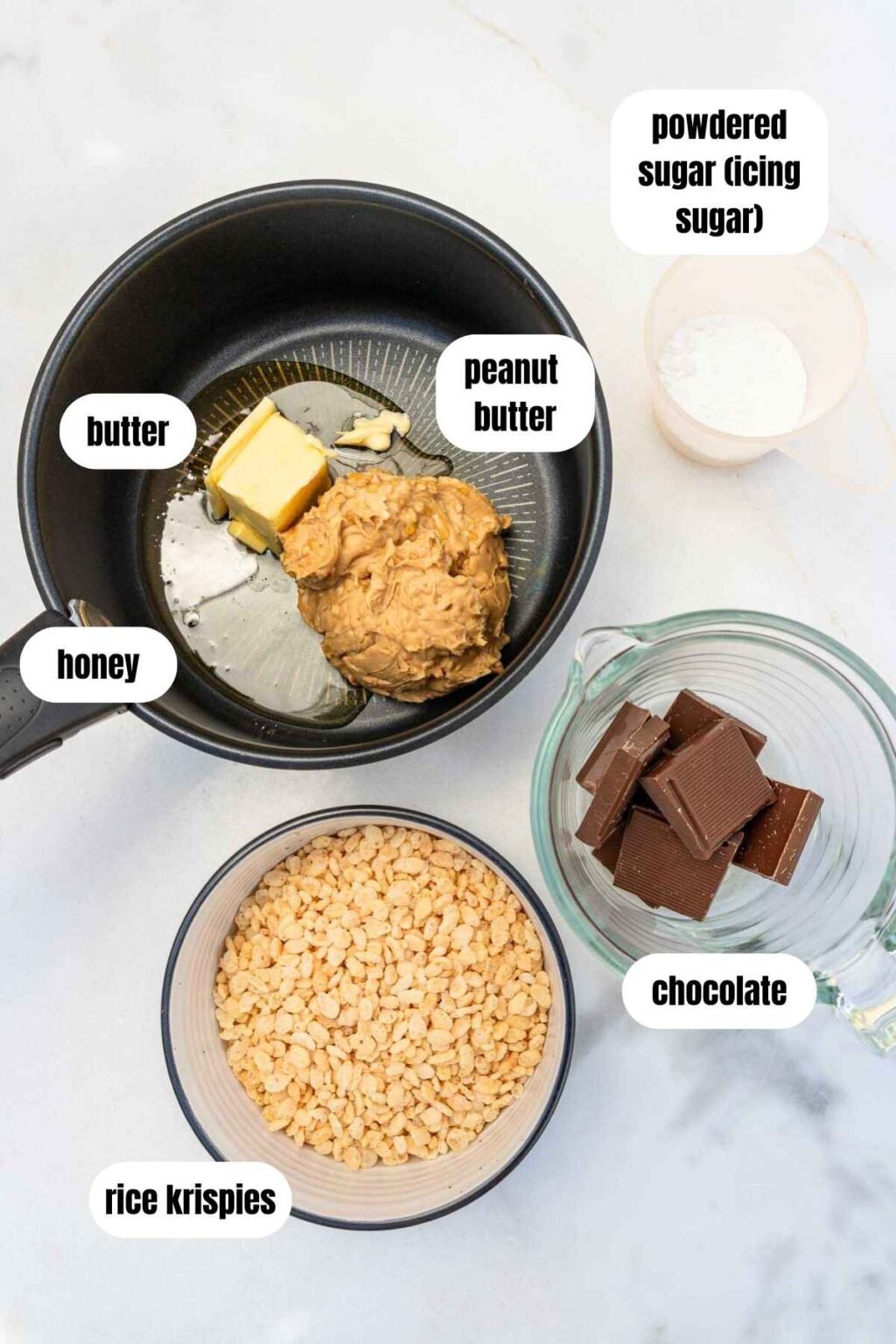 Peanut Butter Crunch Bars (6 Ingredients, No Bake) - Scrummy Lane